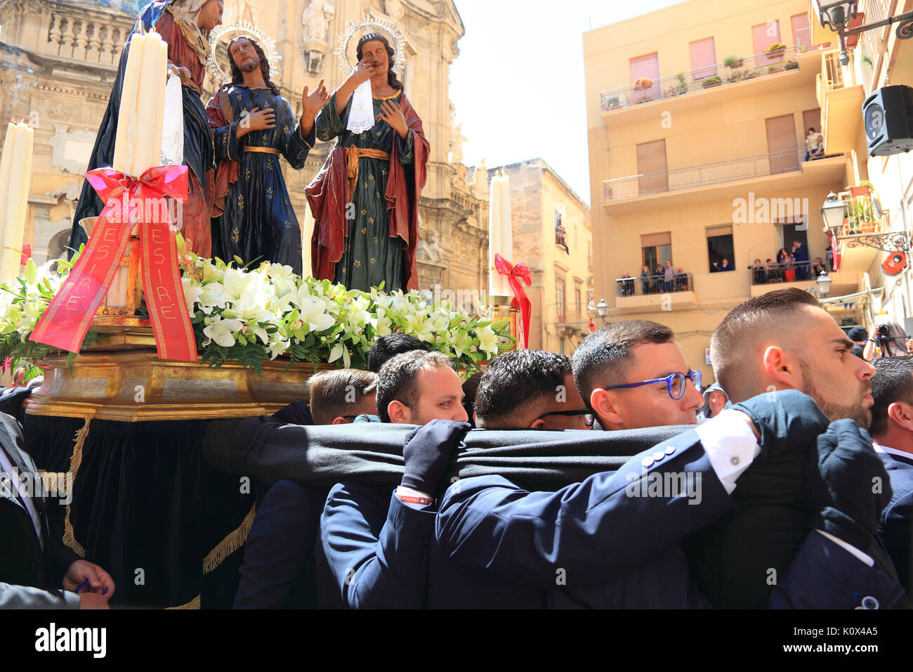 Sicily, Trapani, Good Friday Mystery Procession La Processione dei ...