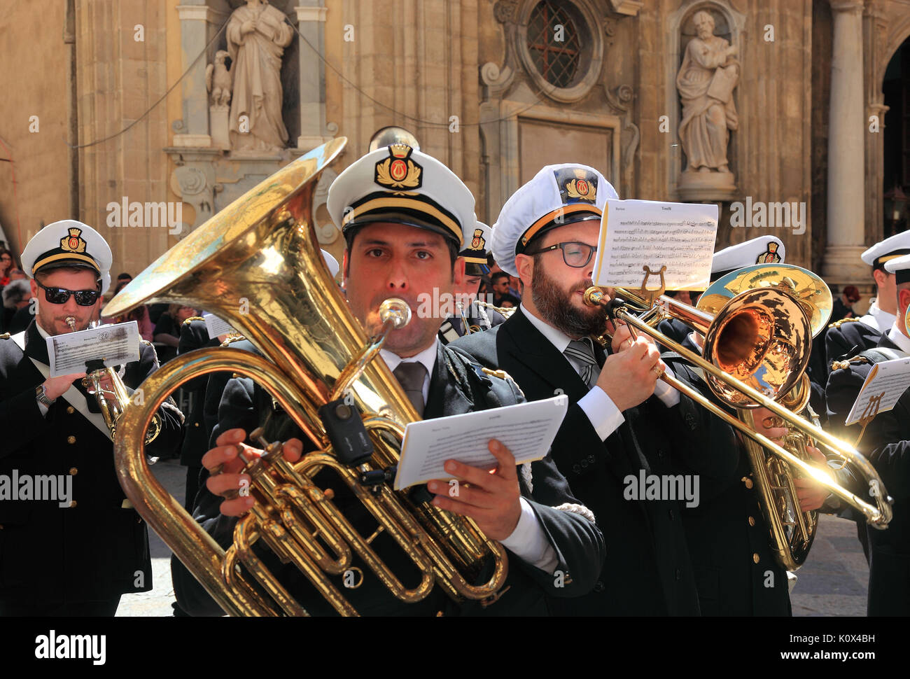 Sicily, Trapani, Good Friday Mysterious procession La Processione dei ...
