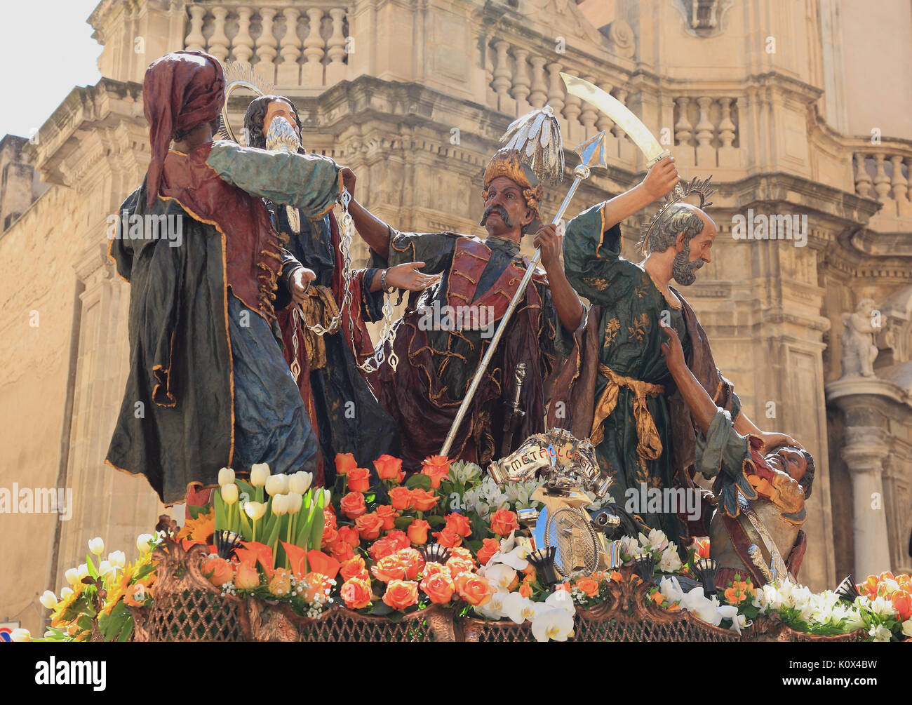 Sicily, Trapani, Good Friday Mysterious procession La Processione dei ...