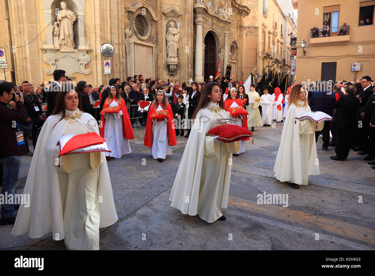 Sicily, Trapani, Good Friday Mystery Procession La Processione dei ...