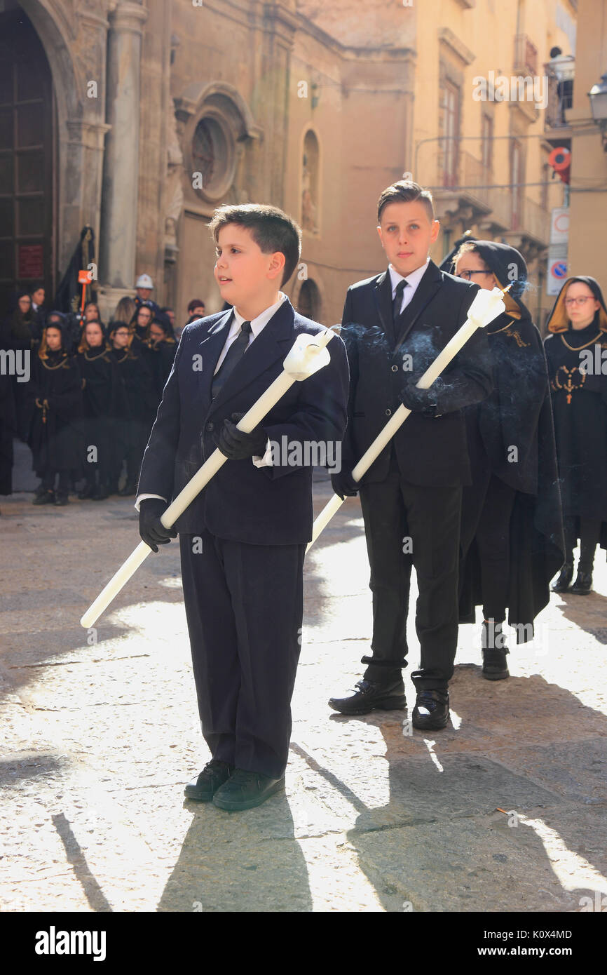 Sicily, Trapani, Good Friday Mystery Procession La Processione dei ...