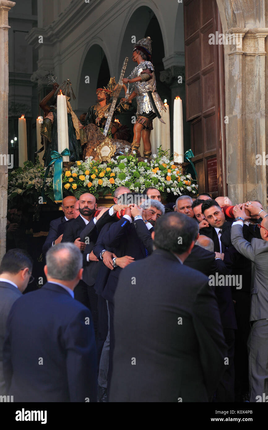 Sicily, Old Town Trapani, Good Friday Mystery Procession La Processione ...