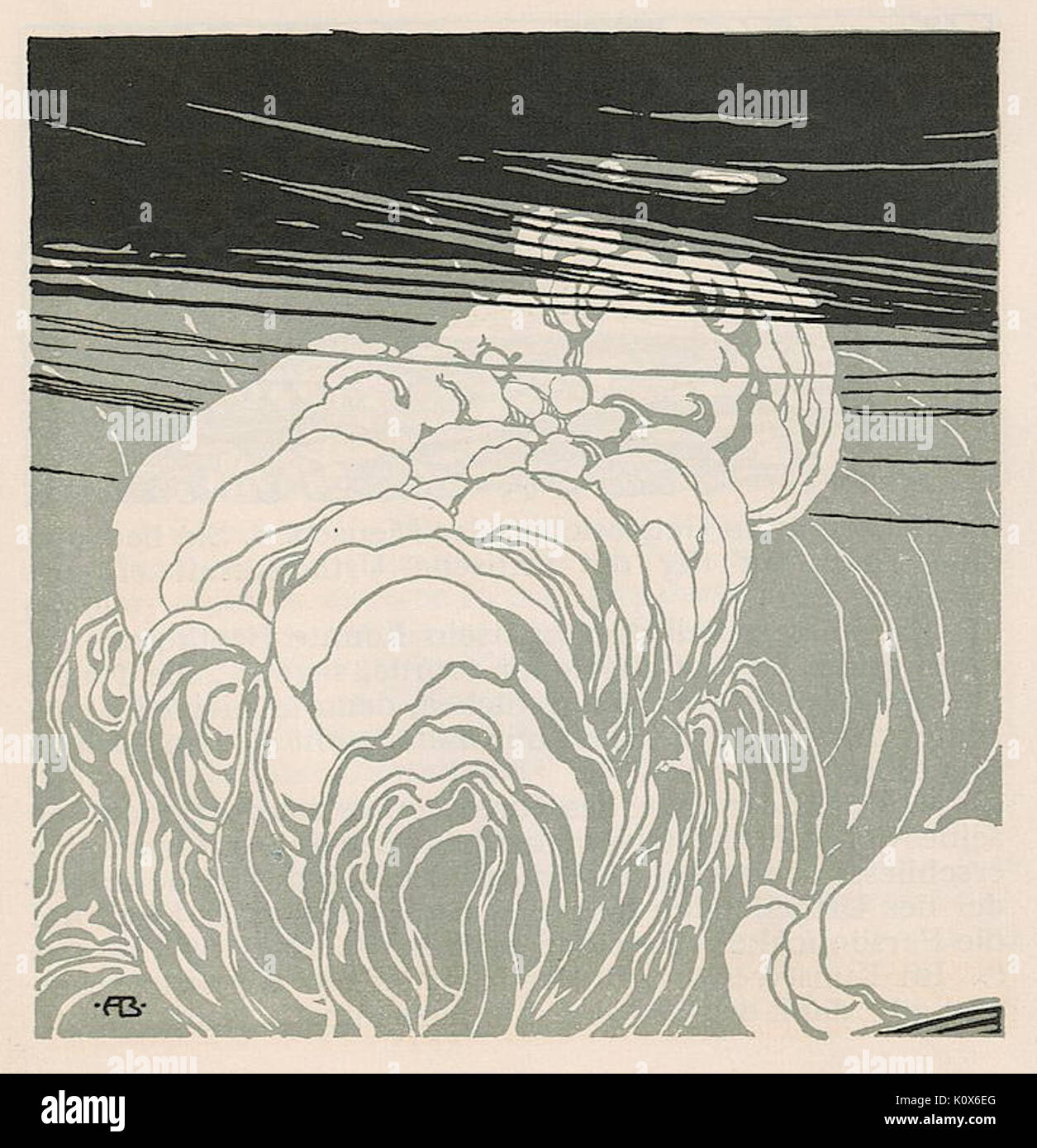 Adolf Michael Boehm Grafik Stock Photo - Alamy