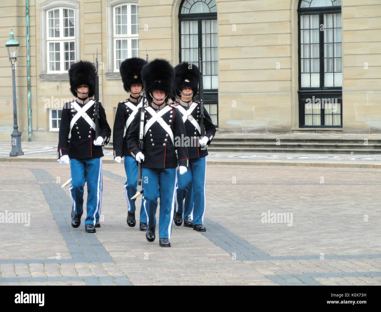 Royal danish palace amalienborg hi-res stock photography and images - Alamy