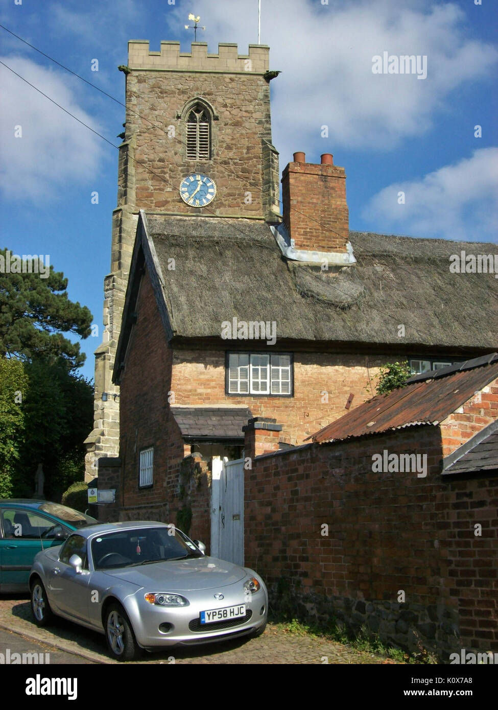 All Saints, Narborough, Leicestershire, the tower Stock Photo - Alamy