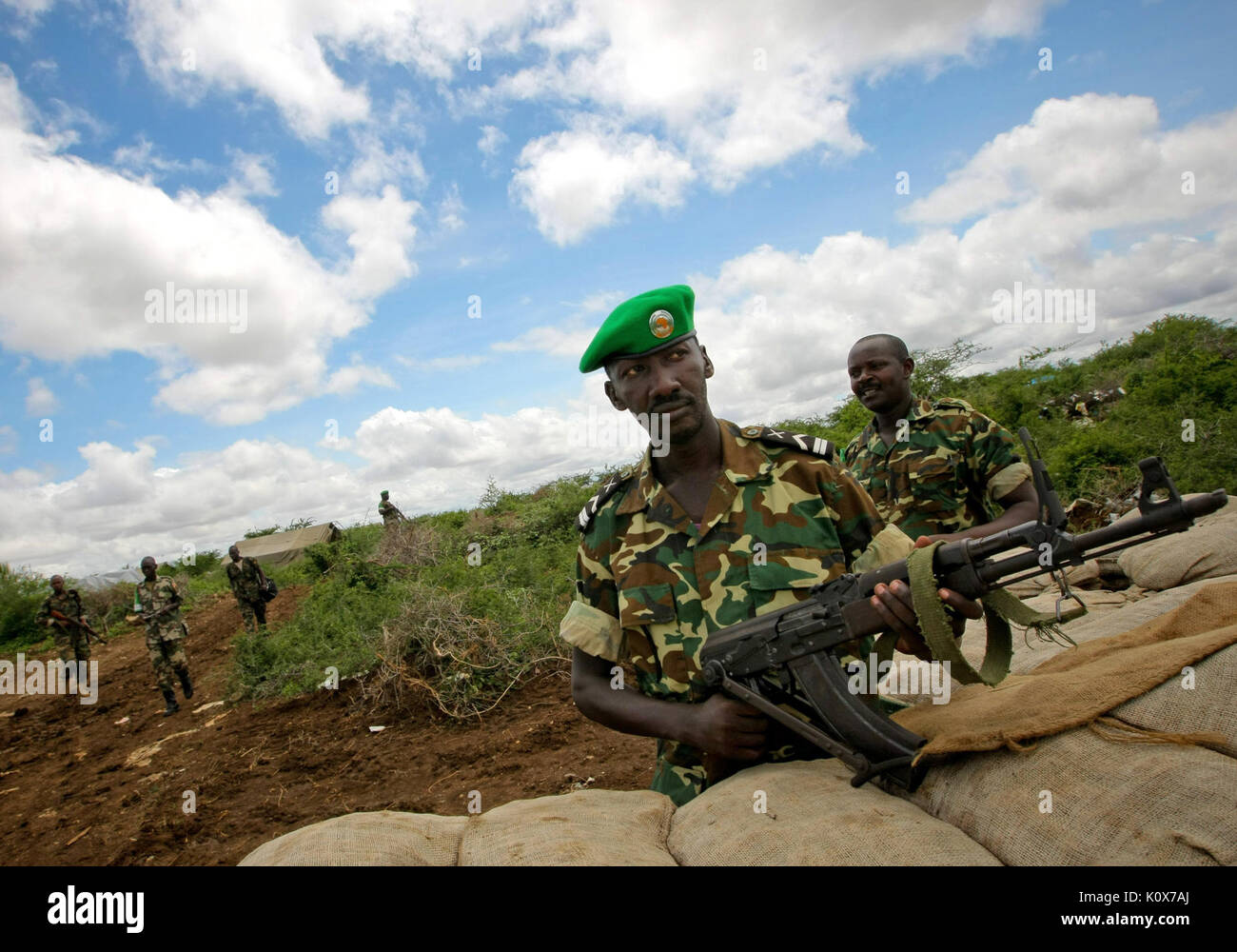 Advance contingent of AMISOM troops deployed in Baidoa 02 (7213735138 ...