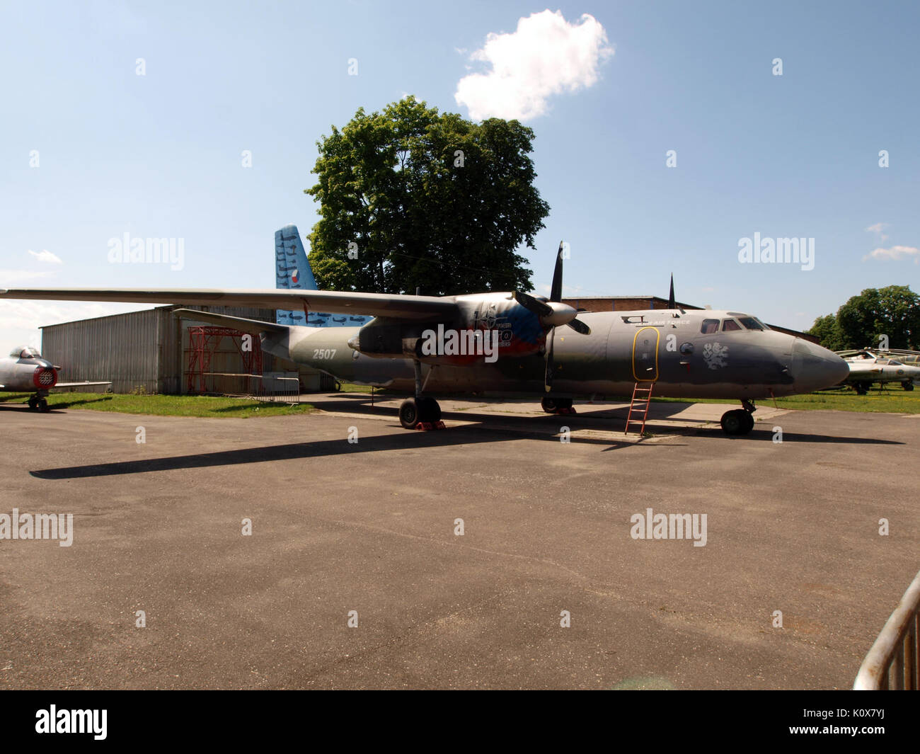 Antonov An 26 Czech airforce 2507 pic5 Stock Photo - Alamy