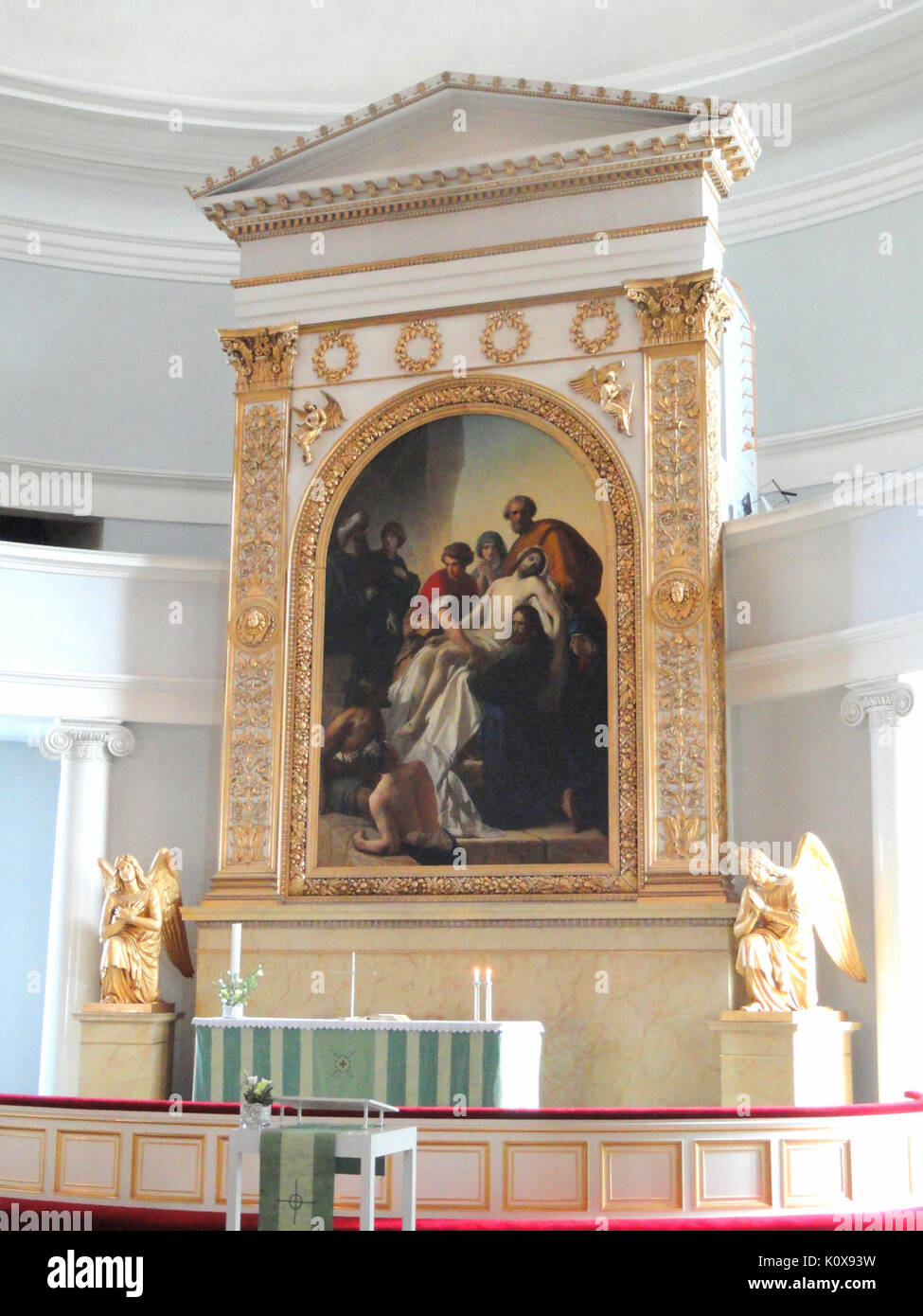 Altar Interior of Helsinki Lutheran Cathedral DSC05390 Stock Photo - Alamy