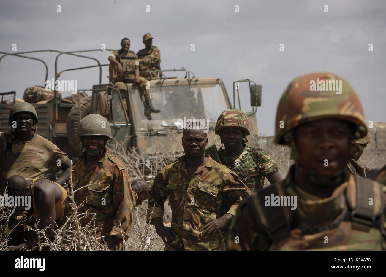 Amisom forces hi-res stock photography and images - Alamy