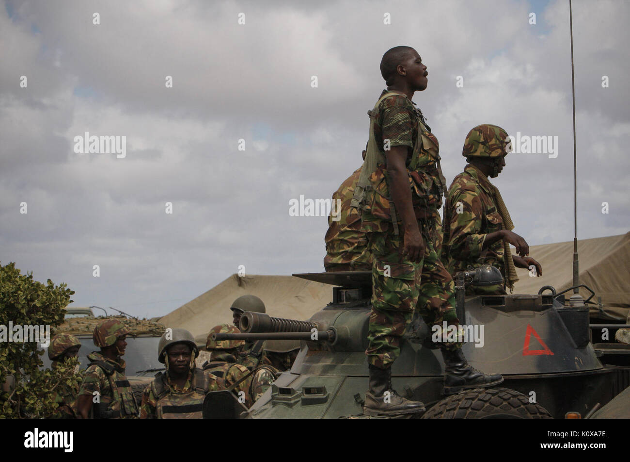 AMISOM forces in Saa'moja outside Kismayo 08 (8049899713 Stock Photo ...