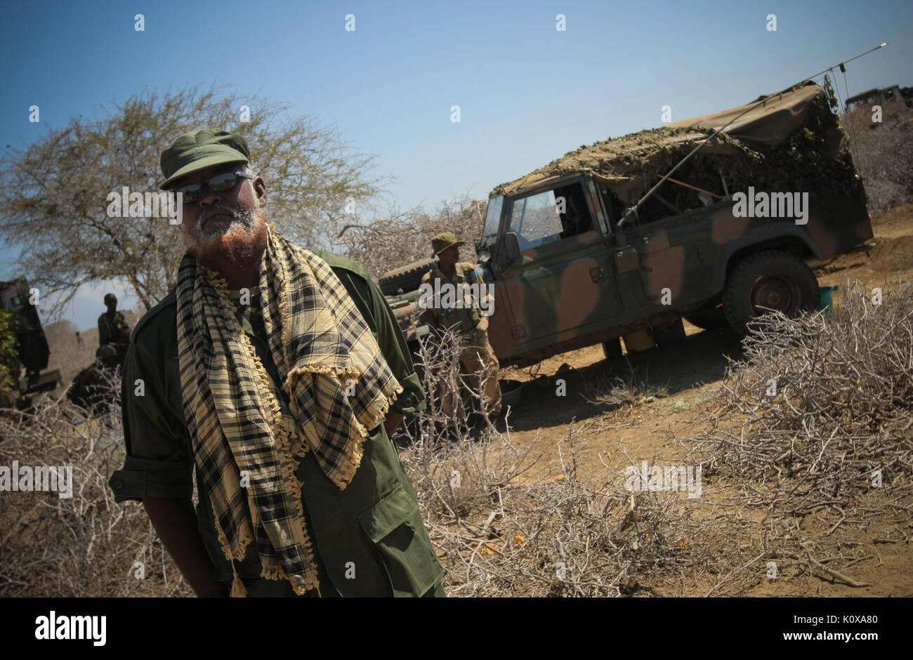 AMISOM forces in Saa'moja outside Kismayo 19 (8049902616 Stock Photo ...