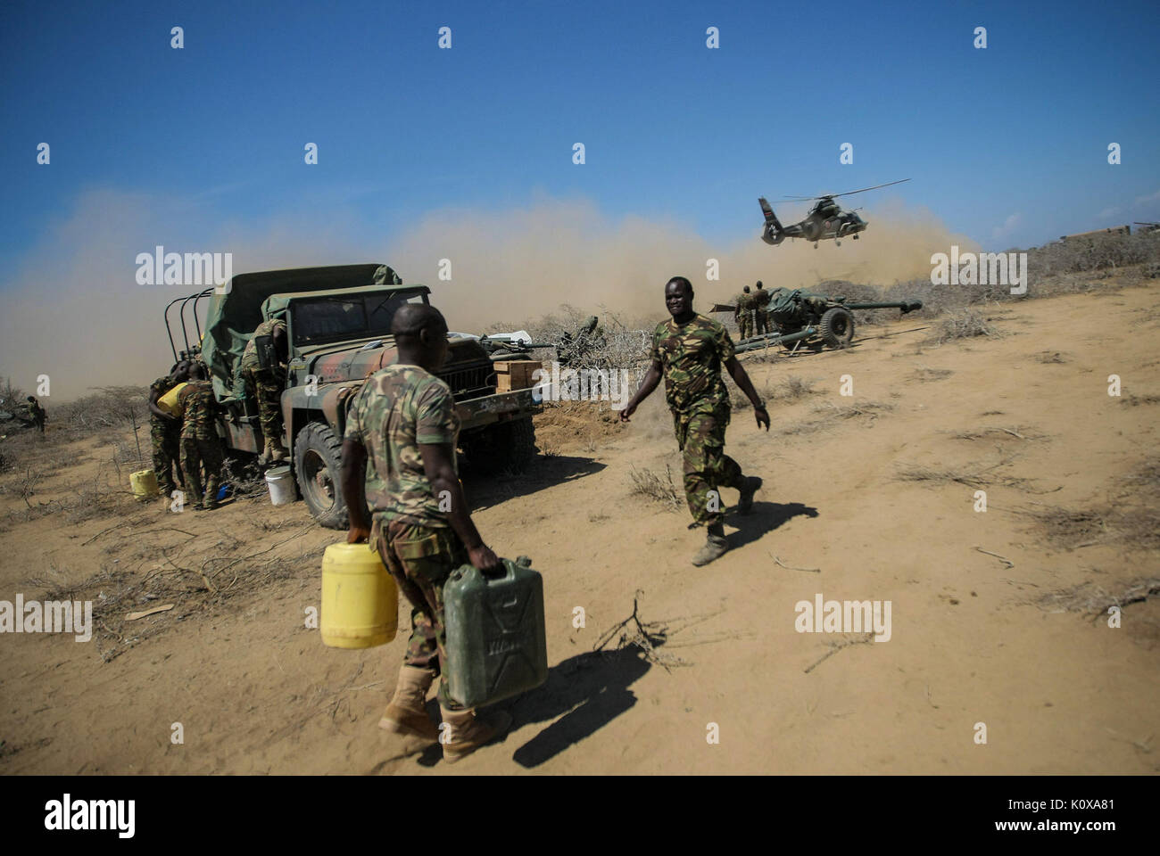 Amisom forces hi-res stock photography and images - Alamy