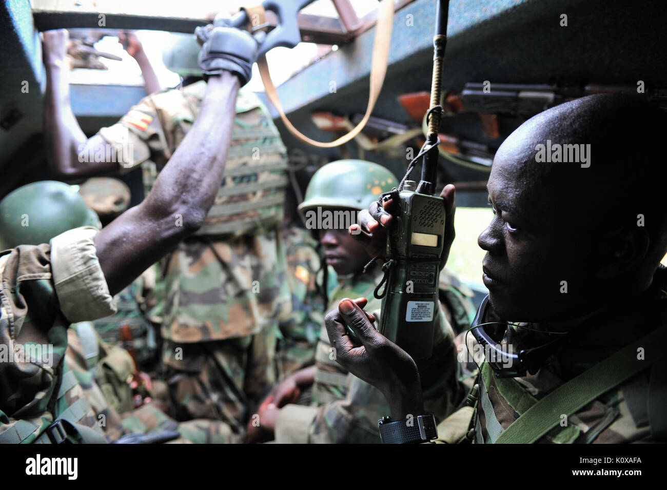 Amisom military hi-res stock photography and images - Alamy