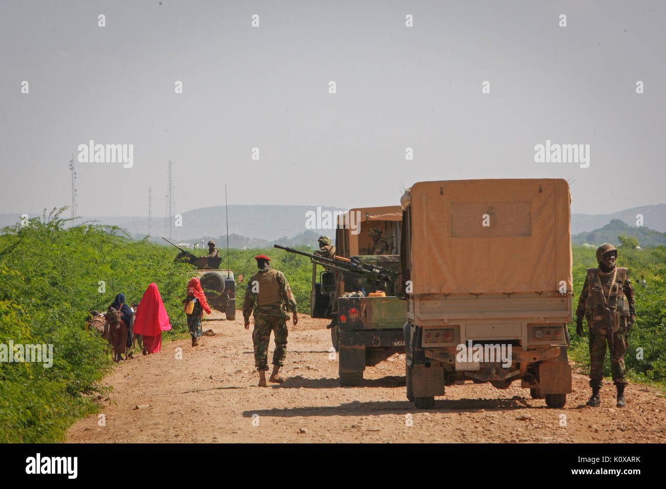 AMISOM Djiboutian Contingent in Belet Weyne 17 (8213487924 Stock Photo ...