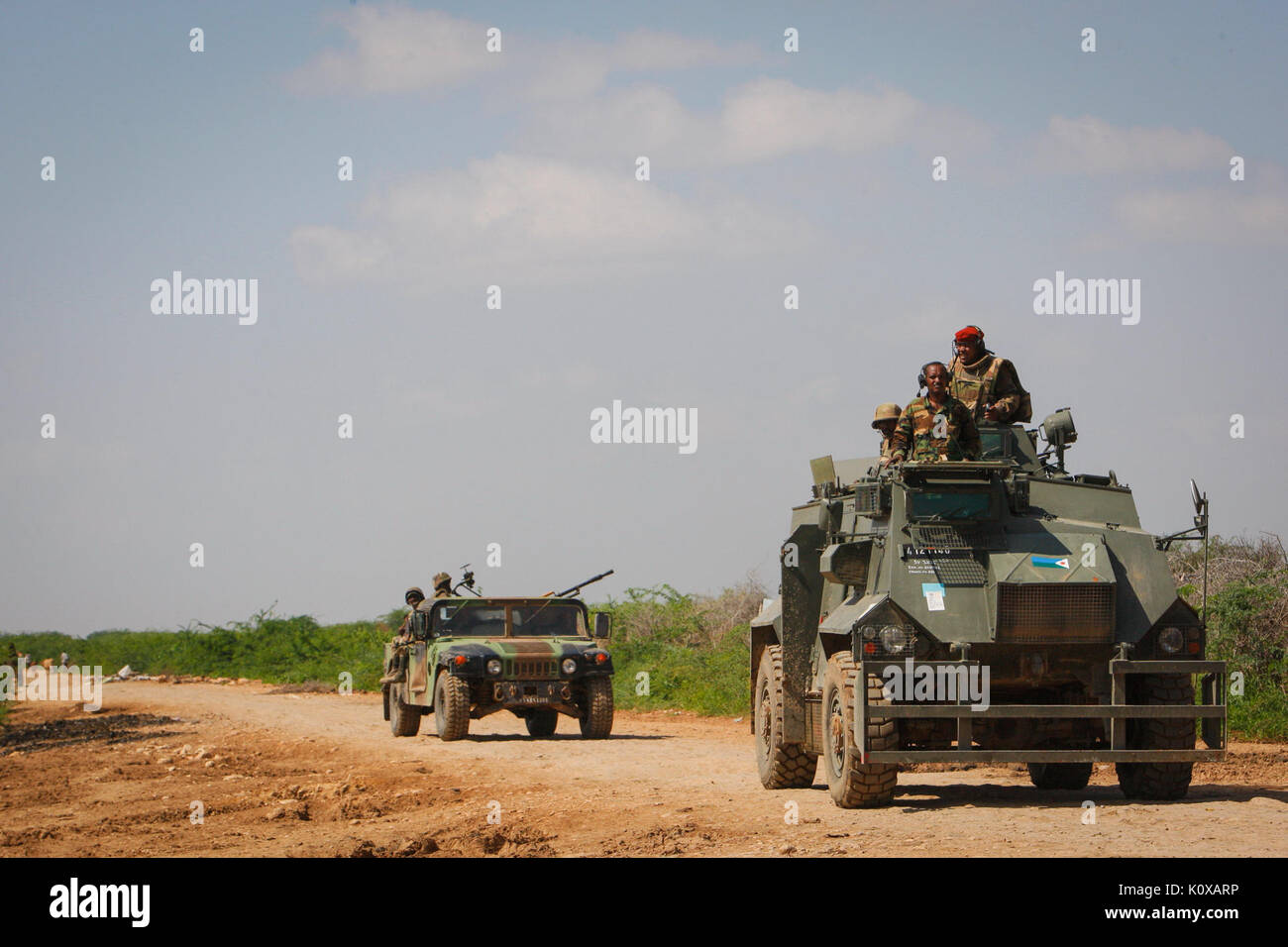 Amisom military hi-res stock photography and images - Alamy