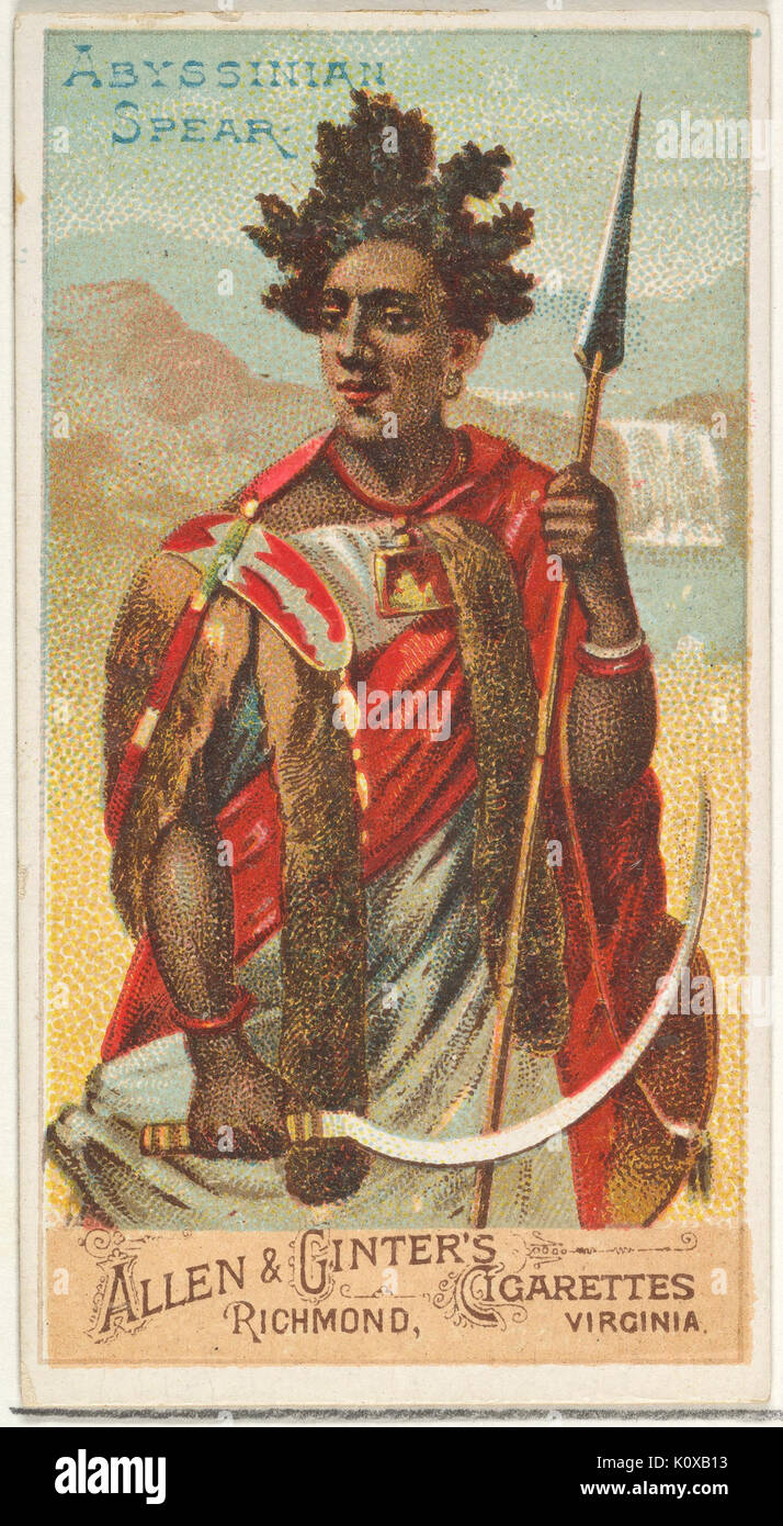 Abyssinian spear hi-res stock photography and images - Alamy