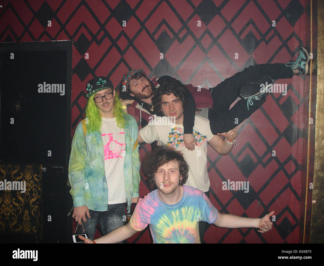 Band members rock pop group hi-res stock photography and images - Alamy