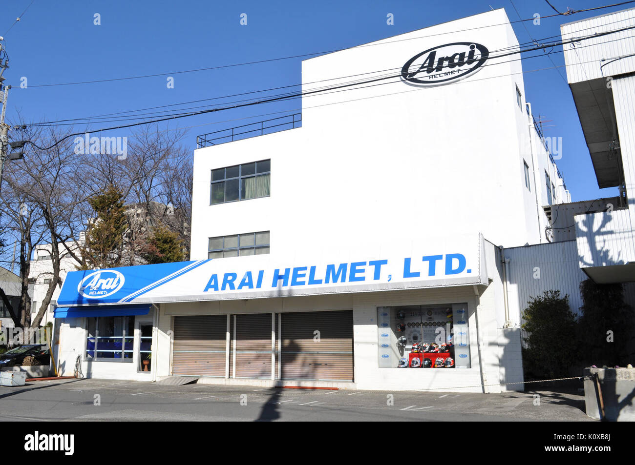 Arai helmet hi-res stock photography and images - Alamy