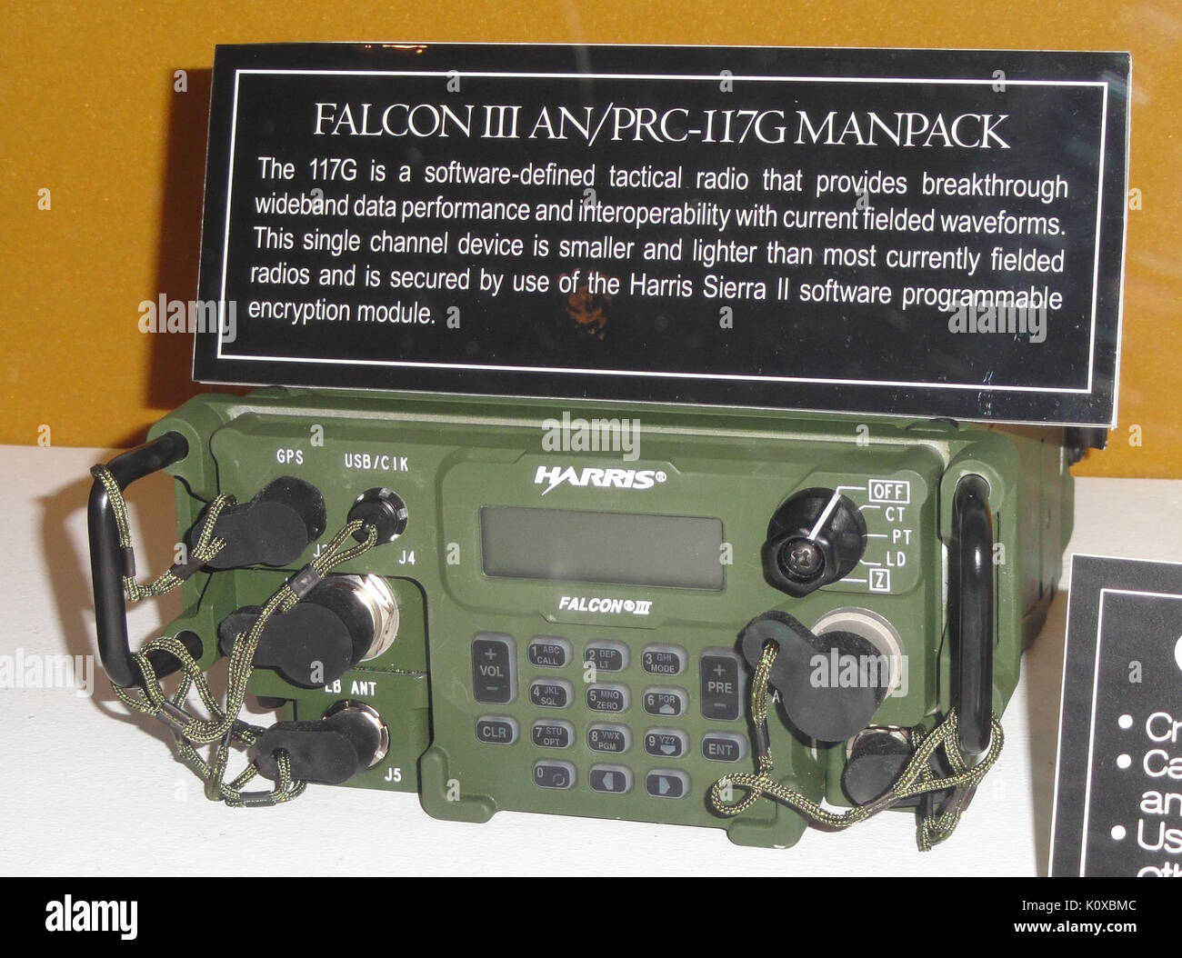 Prc 117g manpack radio hi-res stock photography and images - Alamy