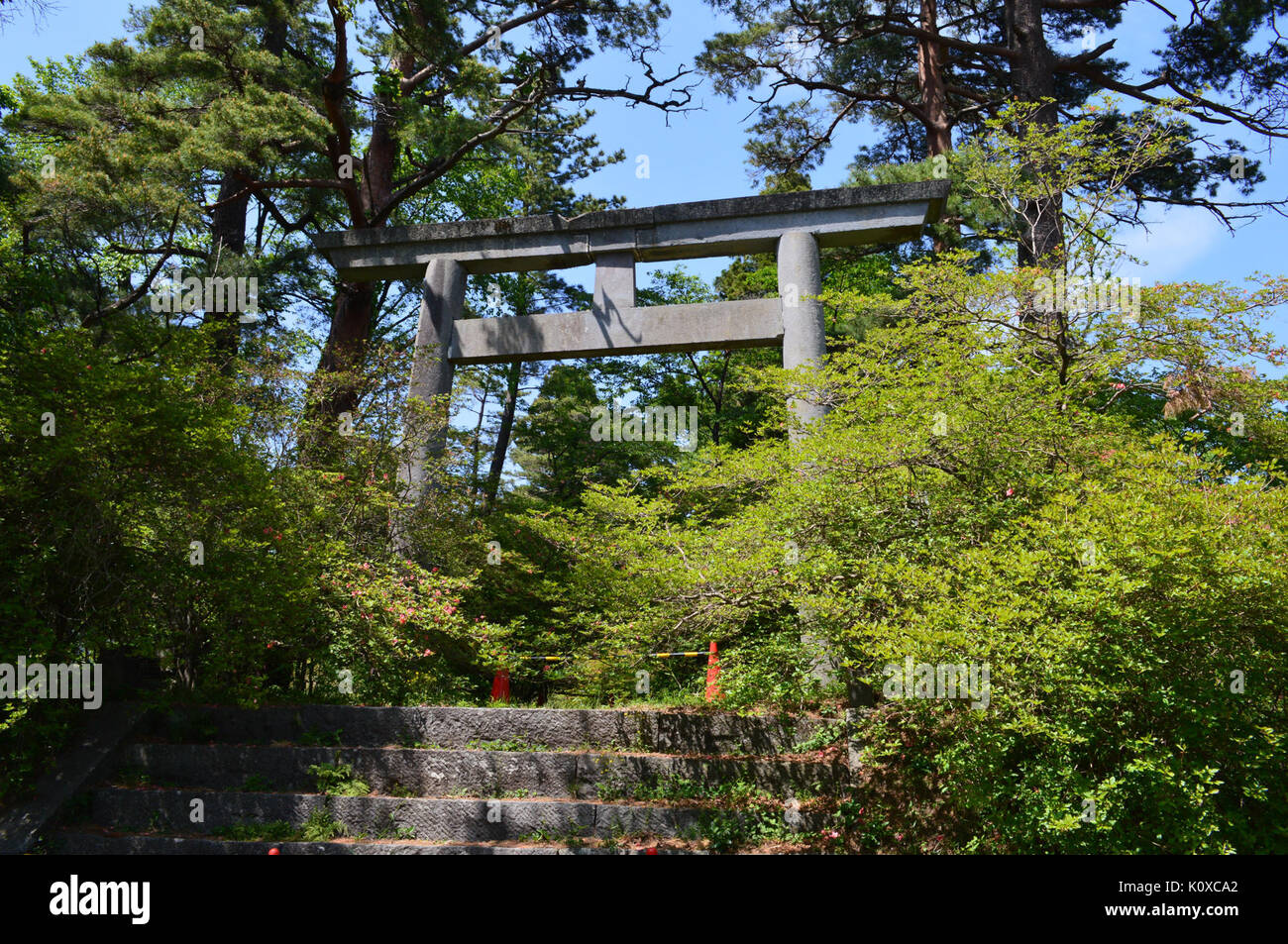 Akagi jinja (Miyosawa) ichinotorii Stock Photo - Alamy