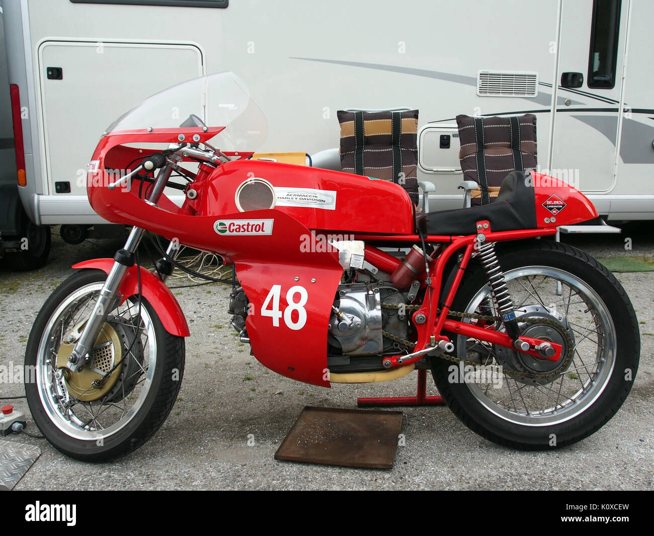Aermacchi Harley Davidson No48, pic5 Stock Photo - Alamy