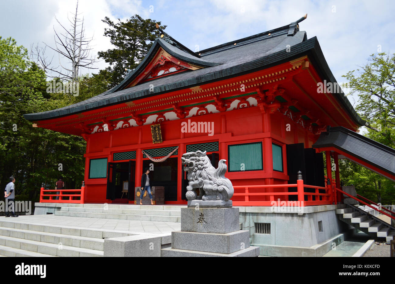 Akagi jinja (Fujimi) haiden Stock Photo - Alamy