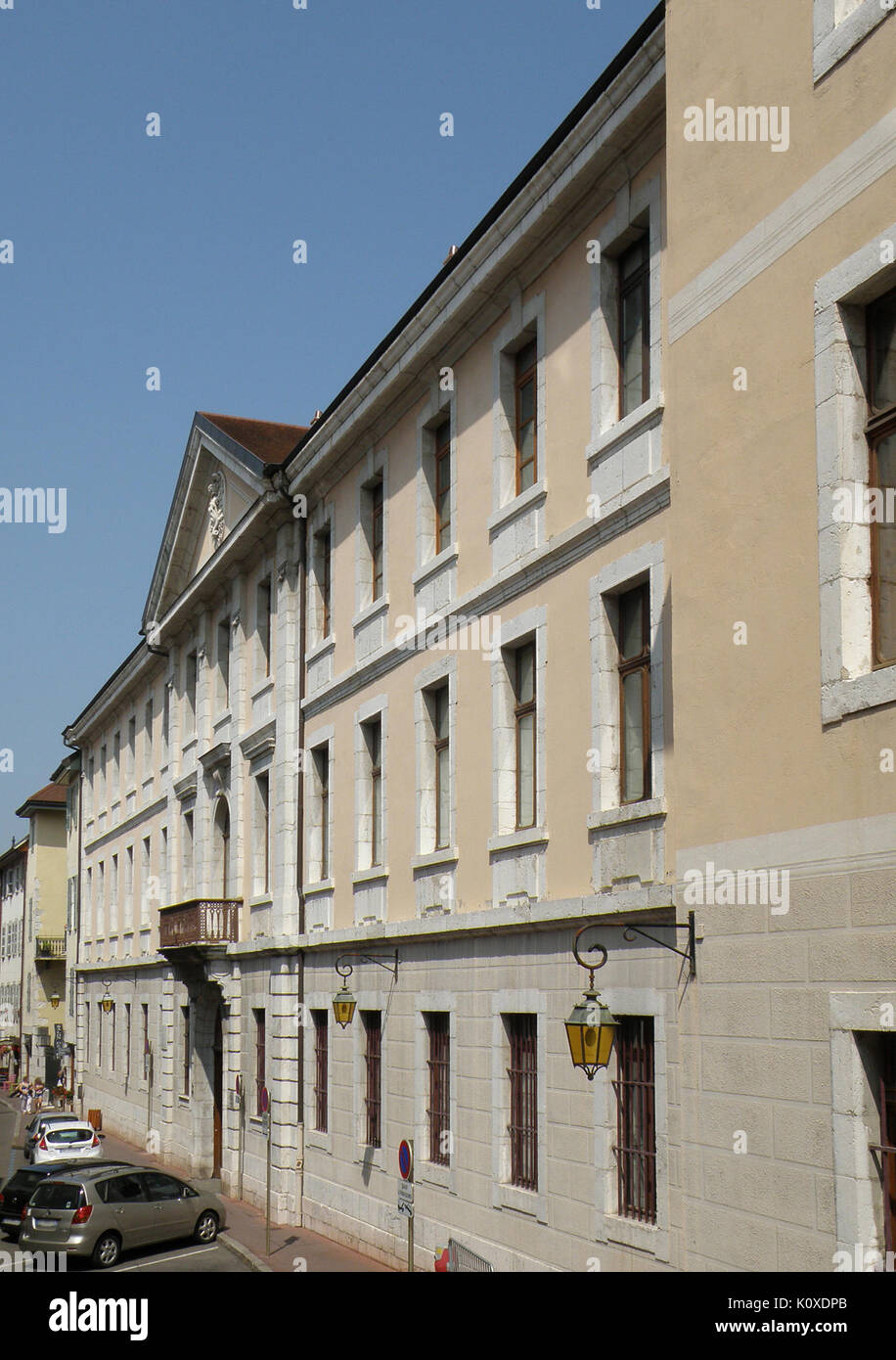 Map of annecy hi-res stock photography and images - Alamy