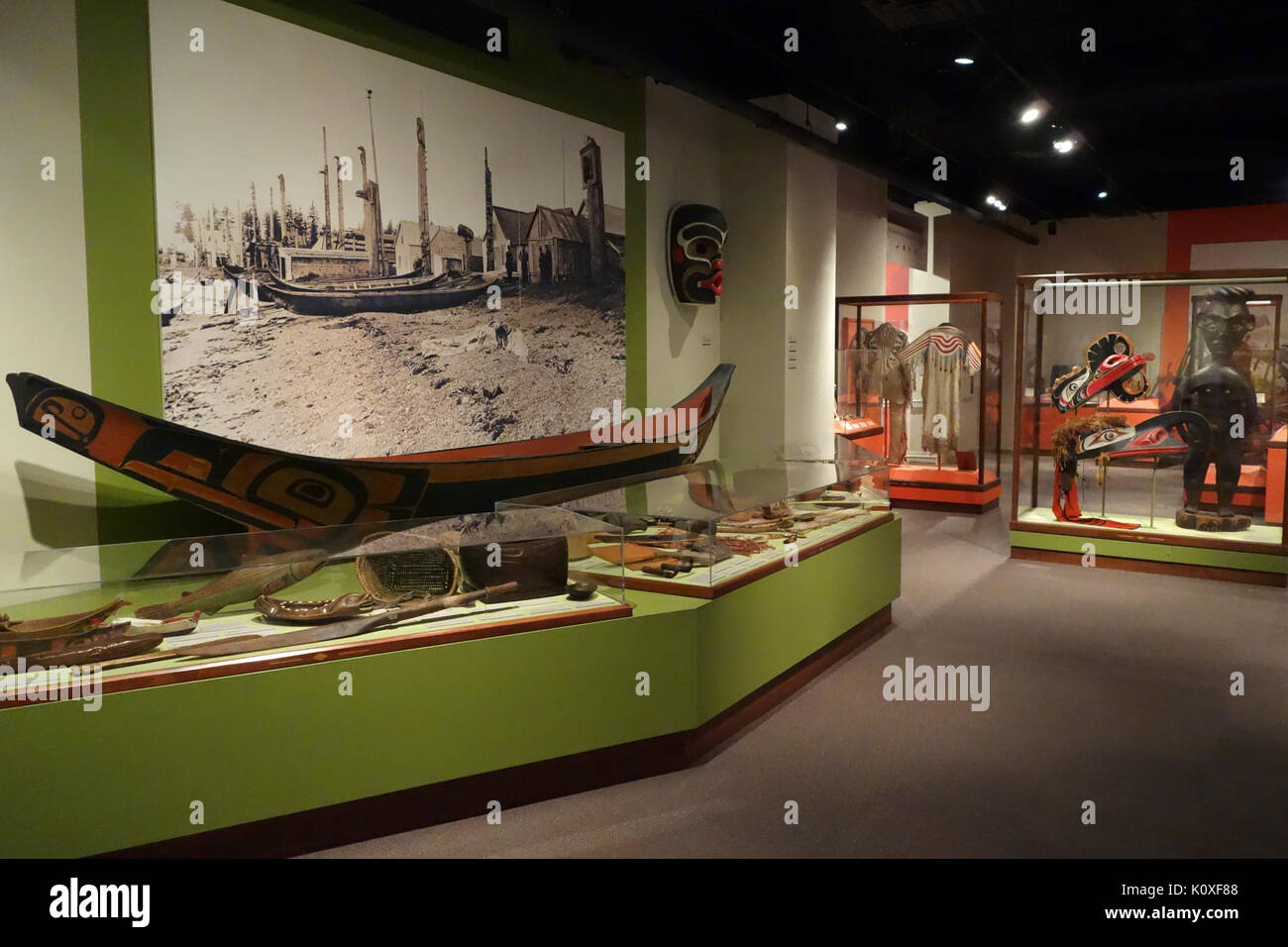 Aboriginal peoples exhibit Glenbow Museum DSC00950 Stock Photo - Alamy