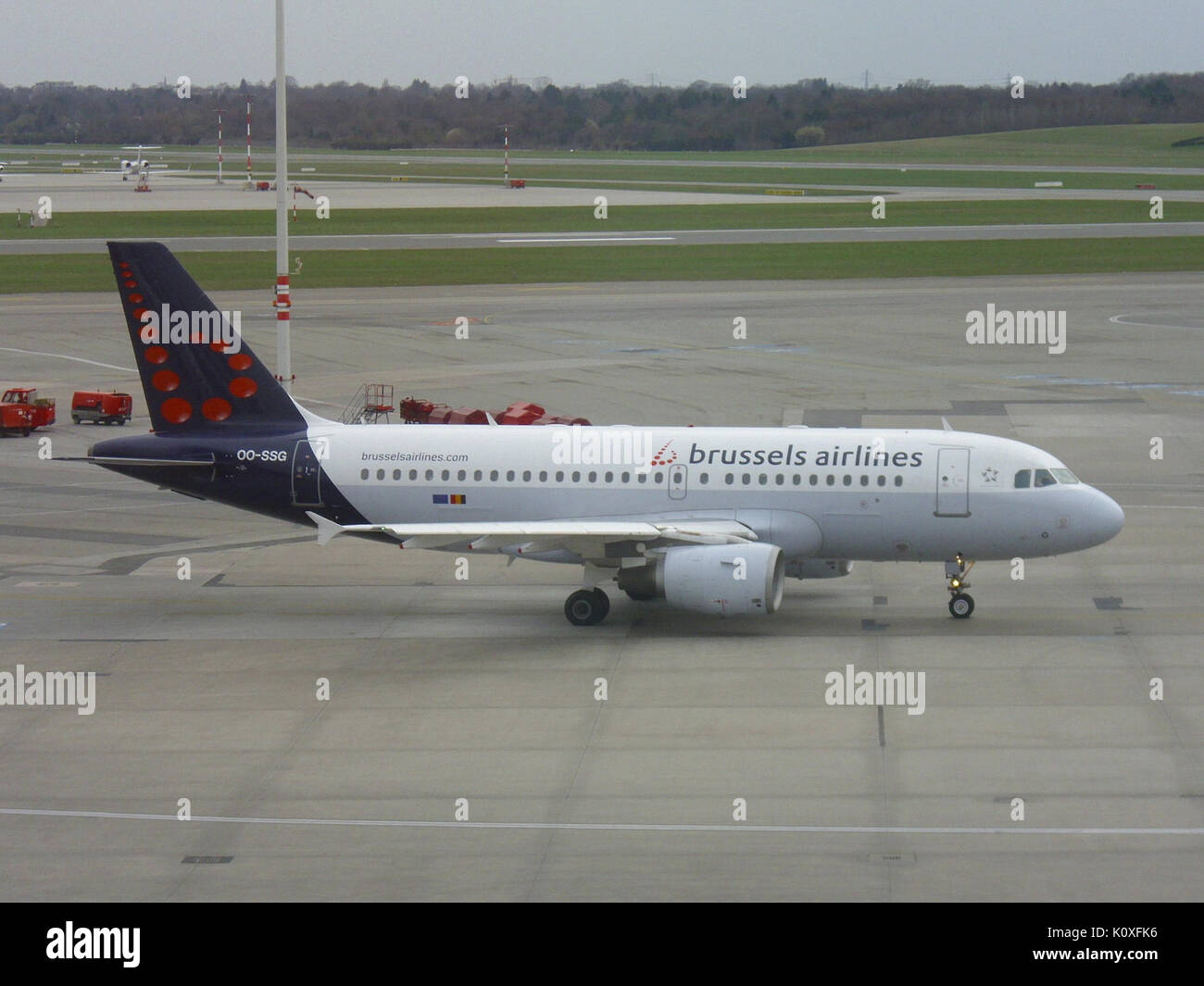 Airbus A319 Brussels OO SSG 1 Stock Photo - Alamy