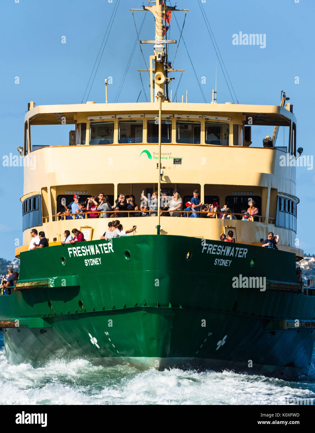 Sydney ferry on harbour hi-res stock photography and images - Alamy