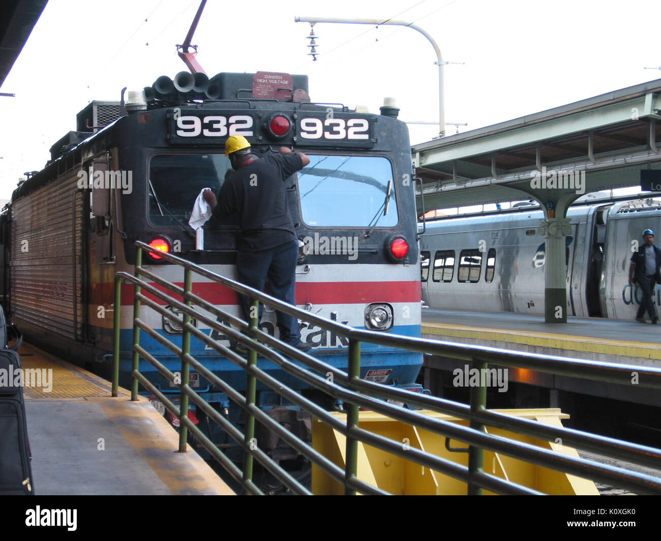 Amtrak locomotive 932 Stock Photo - Alamy