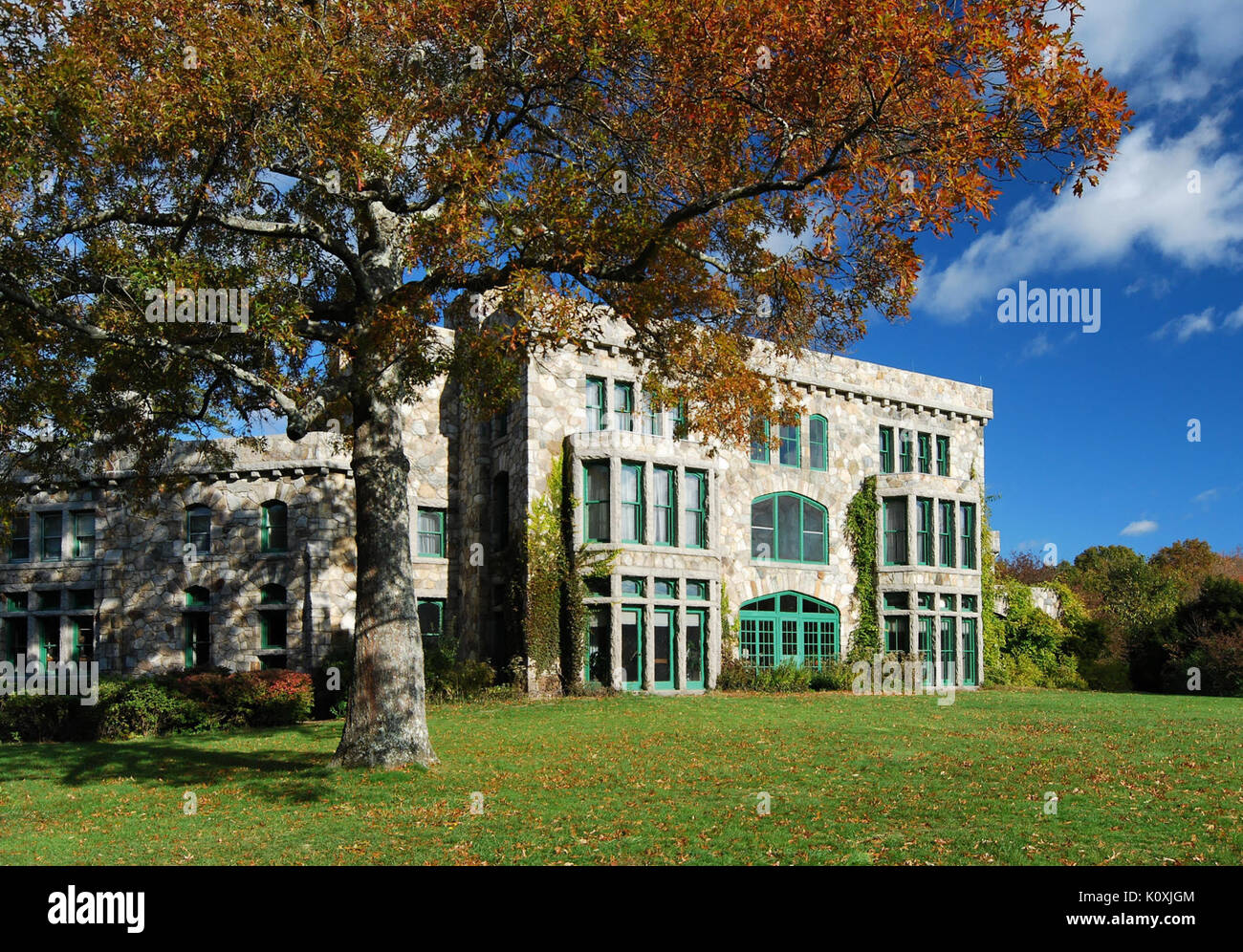 Ames Mansion Borderland Stock Photo - Alamy
