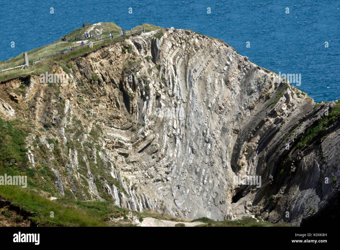 Striated rock formation hi-res stock photography and images - Alamy