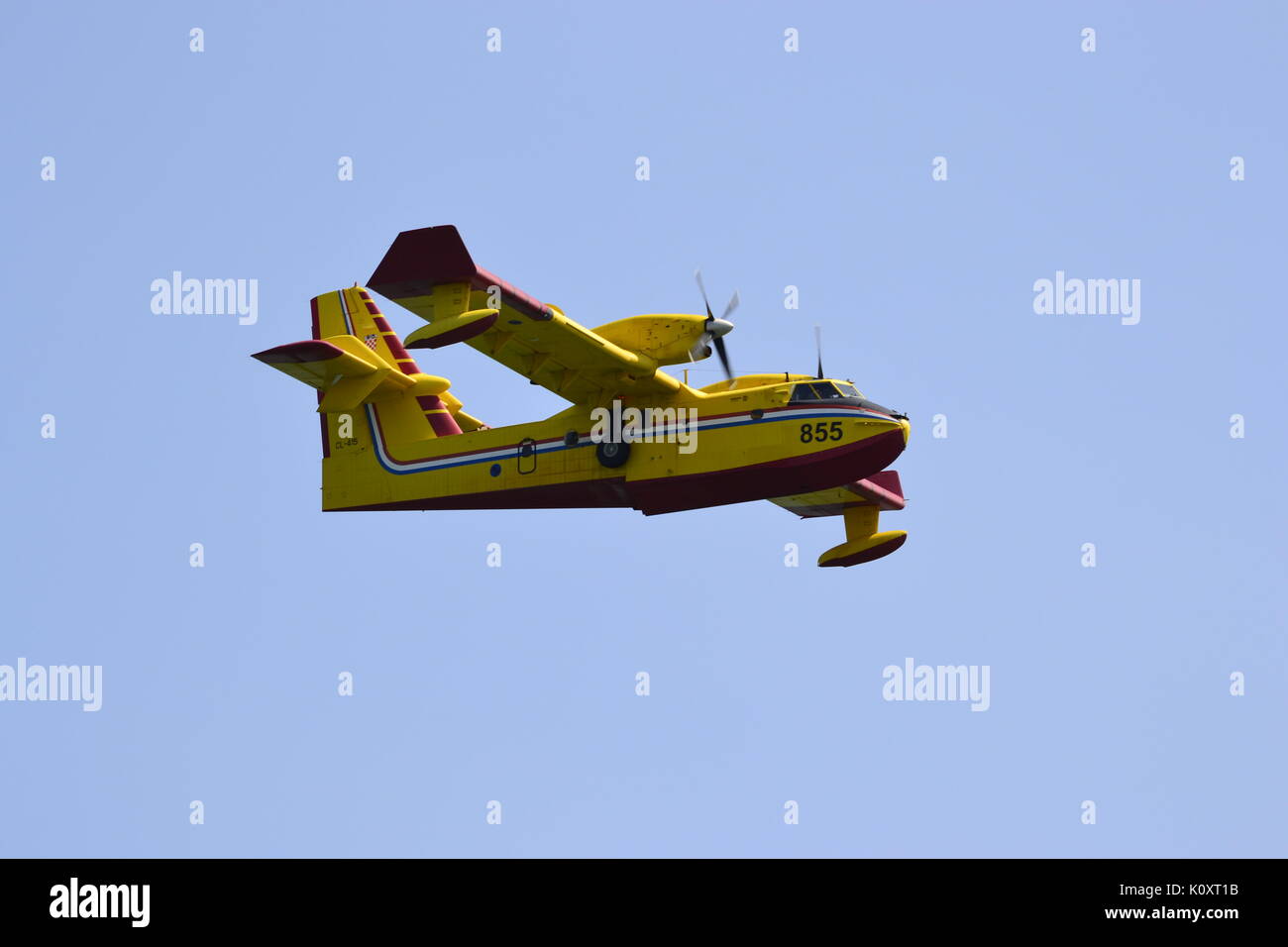 Amphibious Firefighting Aircraft Canadair Cl 415 Bombardier 415 High ...