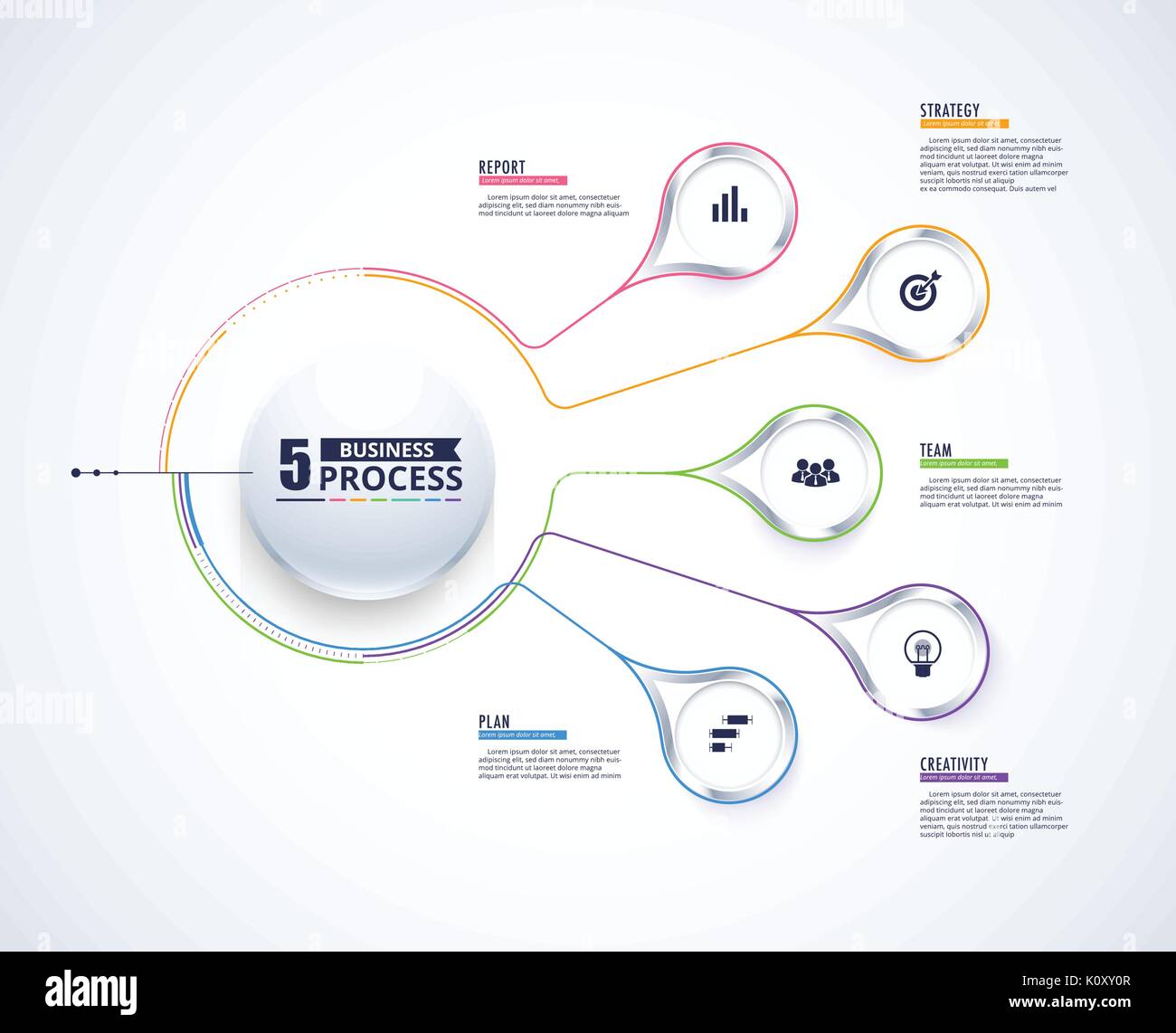 Infographic banner design elements Stock Vector Images - Alamy