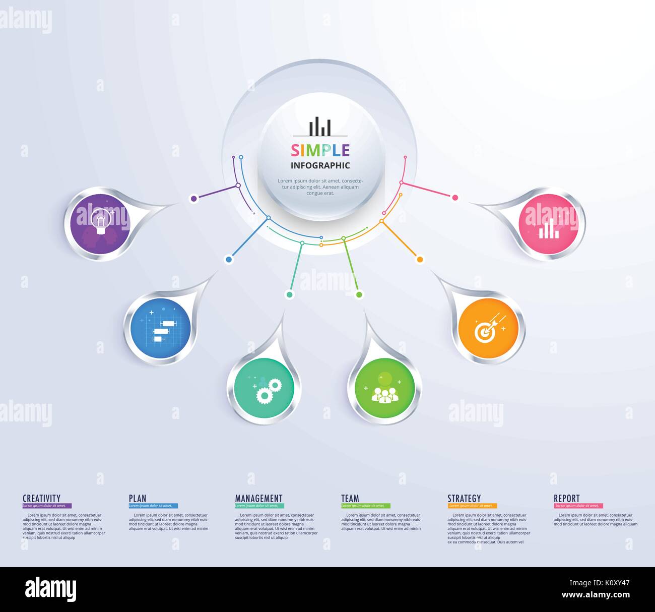 Infographic banner design elements Stock Vector Images - Alamy