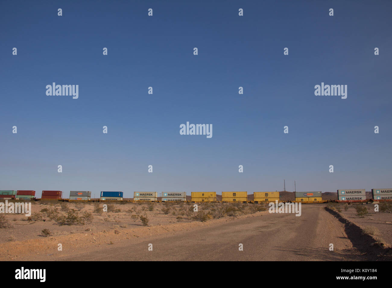 American freight train hi-res stock photography and images - Alamy