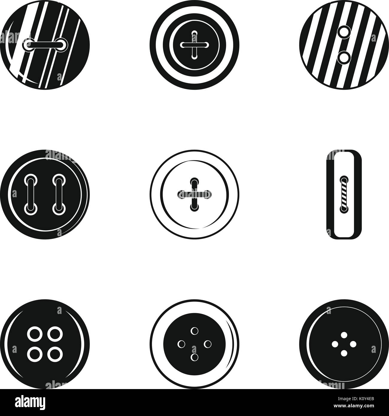 Clothes Button Vector