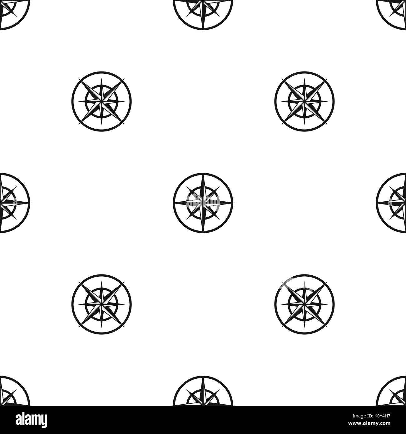 Sign of compass to determine cardinal directions Stock Vector Image ...