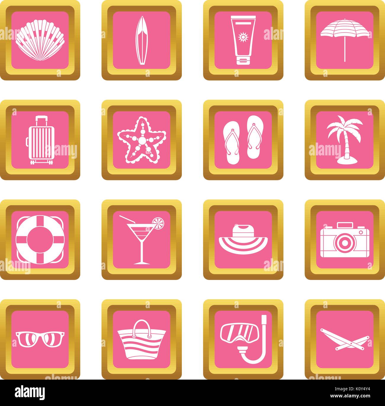 Pink star glasses Stock Vector Images - Alamy