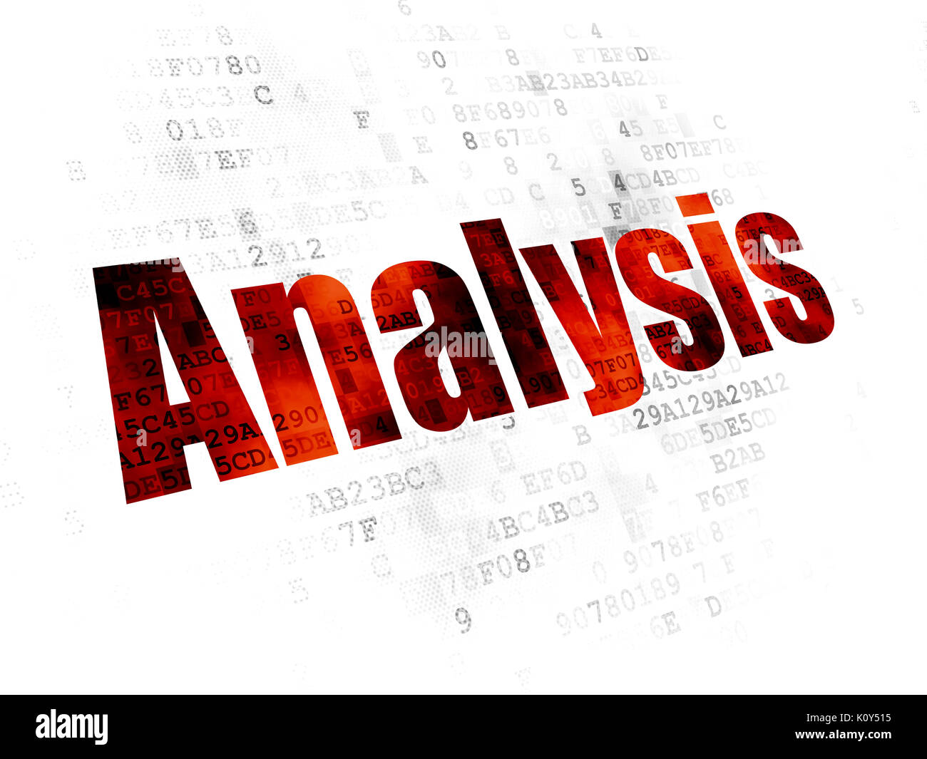 Marketing concept: Analysis on Digital background Stock Photo - Alamy