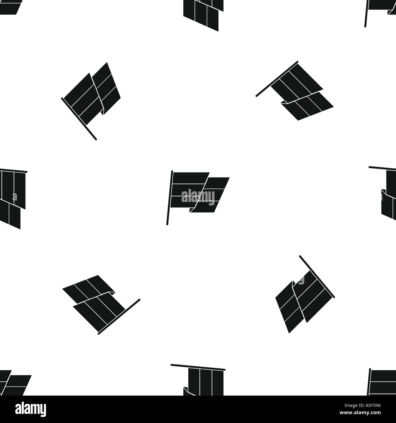 Flag pattern seamless black Stock Vector Image & Art - Alamy