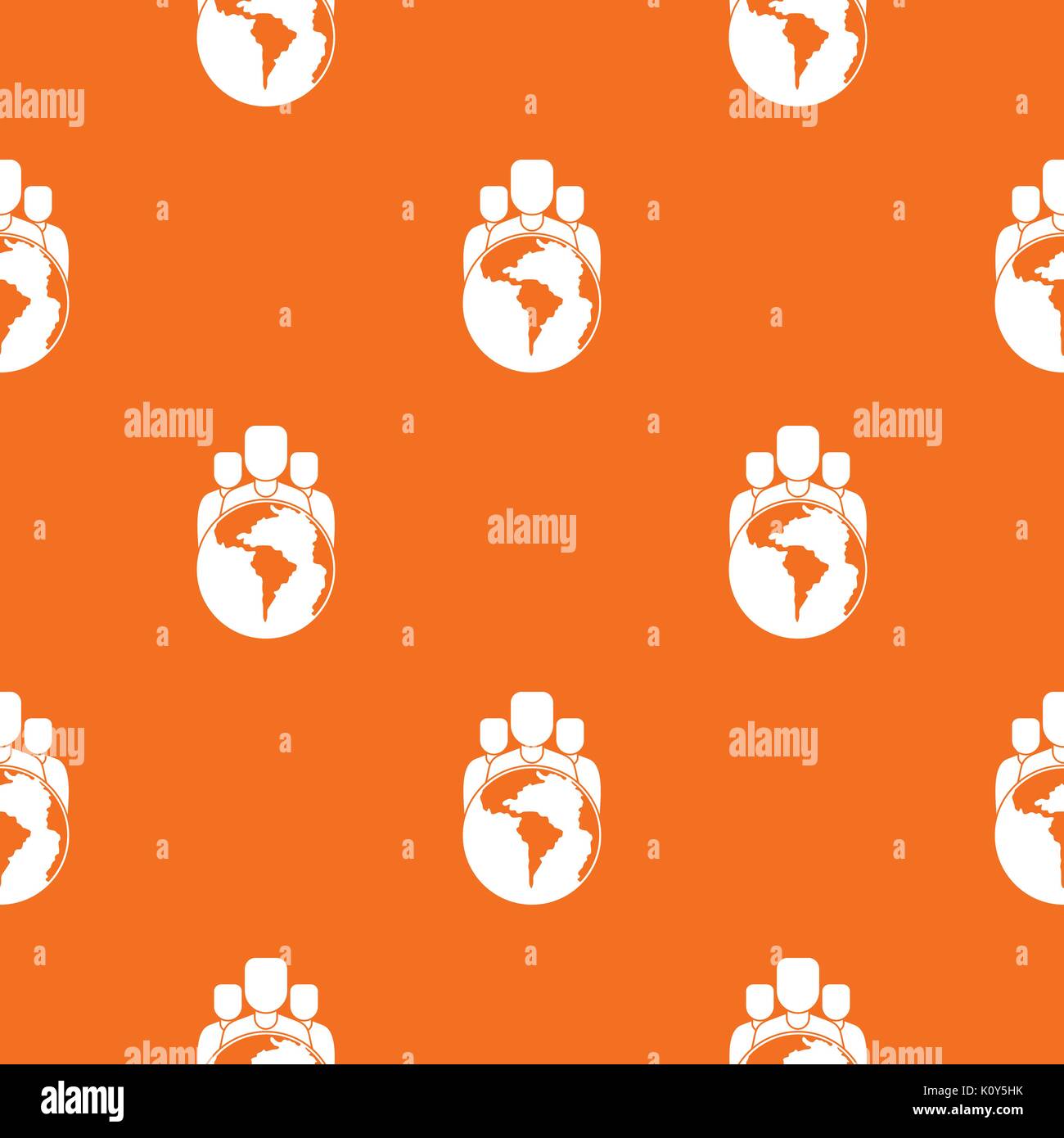 World planet and people pattern seamless Stock Vector Image & Art - Alamy
