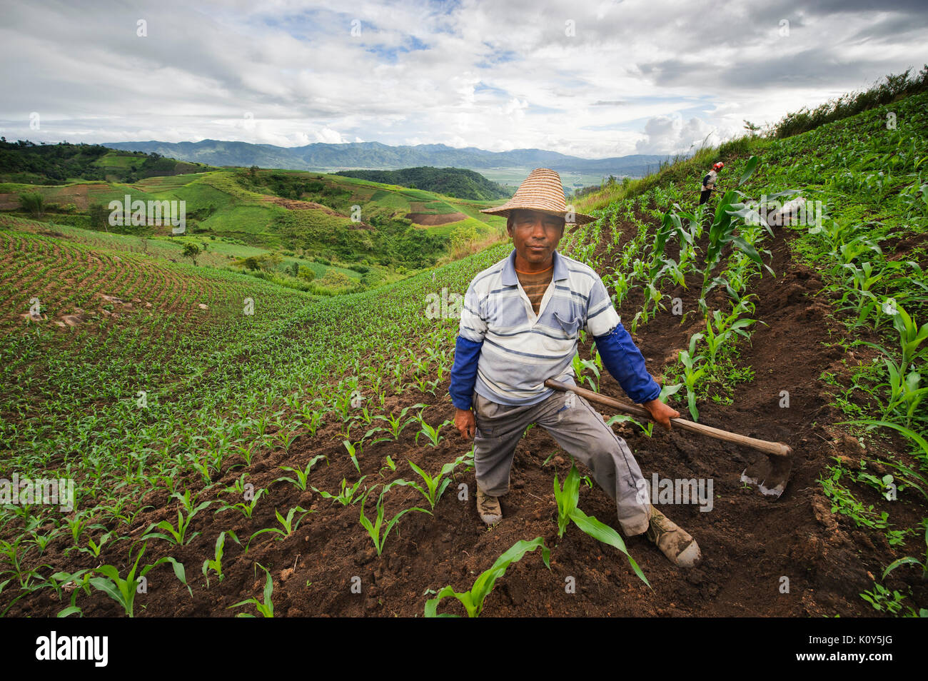 Chinese farmers of Southern Yunnan. China Stock Photo - Alamy