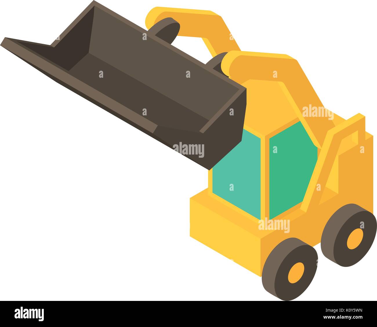 Forklift icon, isometric 3d style Stock Vector Image & Art - Alamy