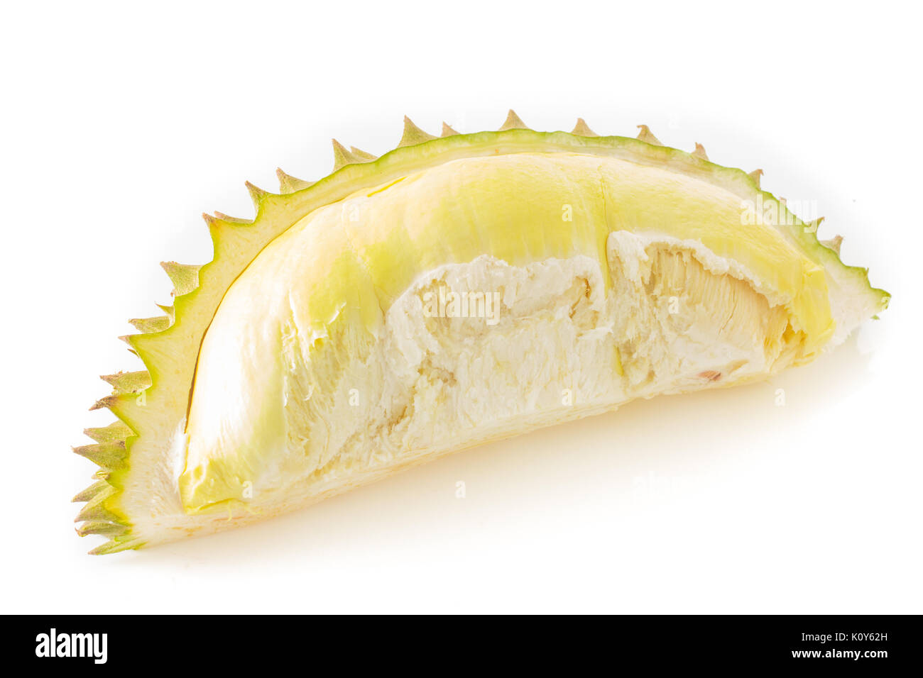durian isolated on white background Stock Photo - Alamy