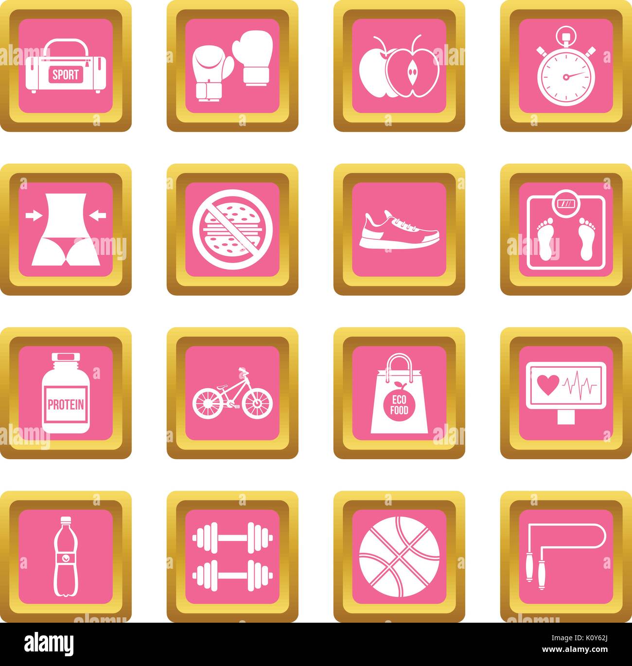 Pink shoes and bag Stock Vector Images - Alamy