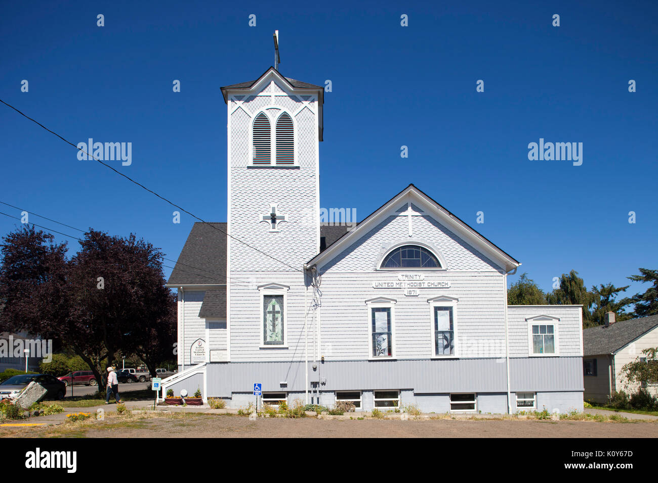 Trinity methodist church hi-res stock photography and images - Alamy