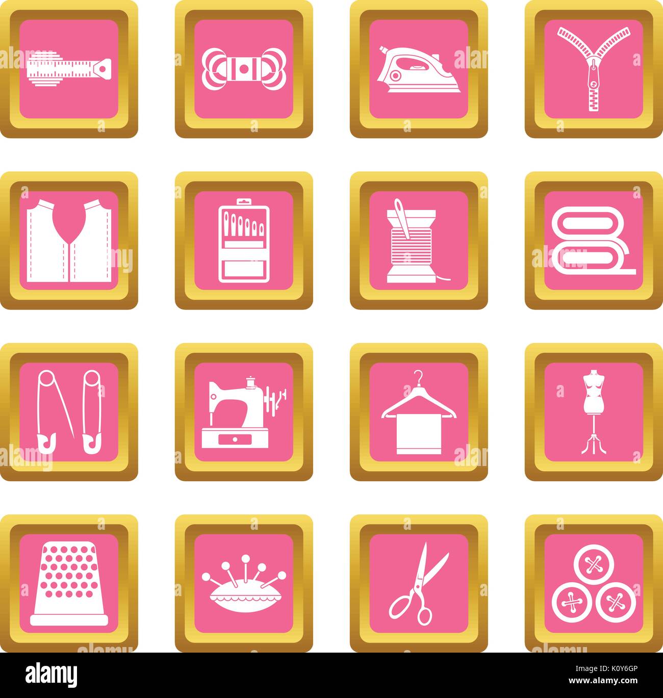 Pink measuring tape Stock Vector Images - Alamy