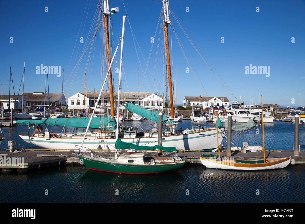 Point Hudson Marina, Port Townsend, State of Washington, USA, America ...